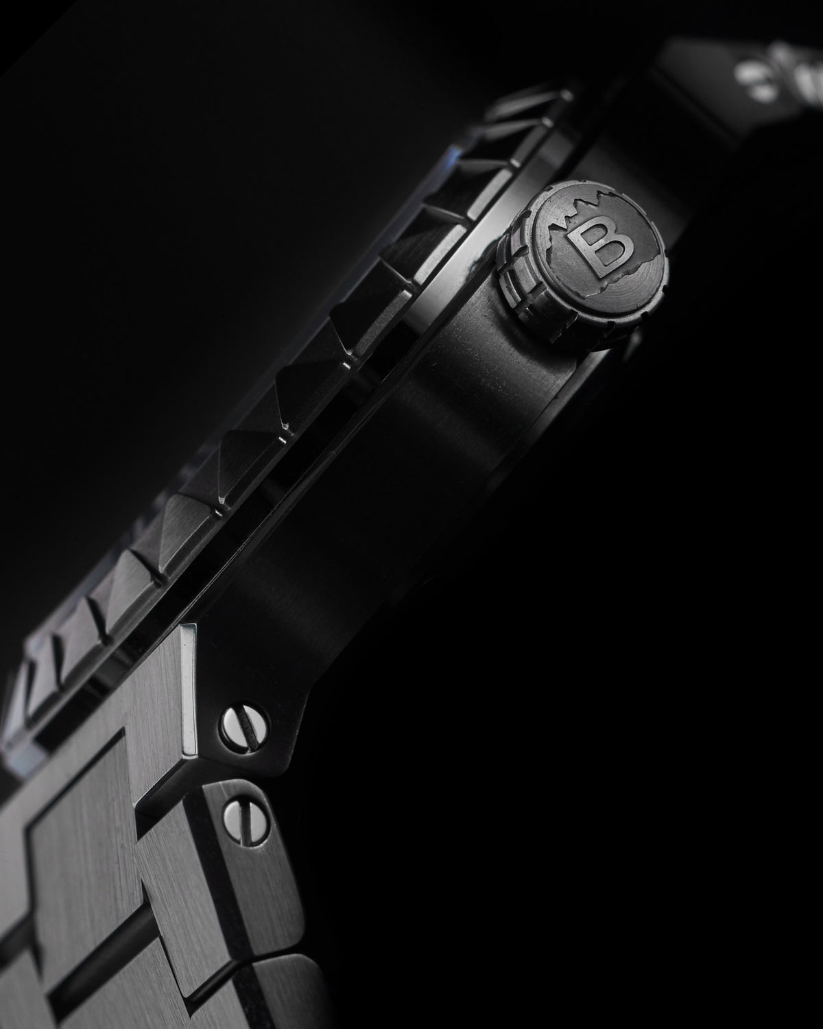 Bruvik Senja Okshornan – Swiss Black Dial Watch Inspired by Arctic Peaks