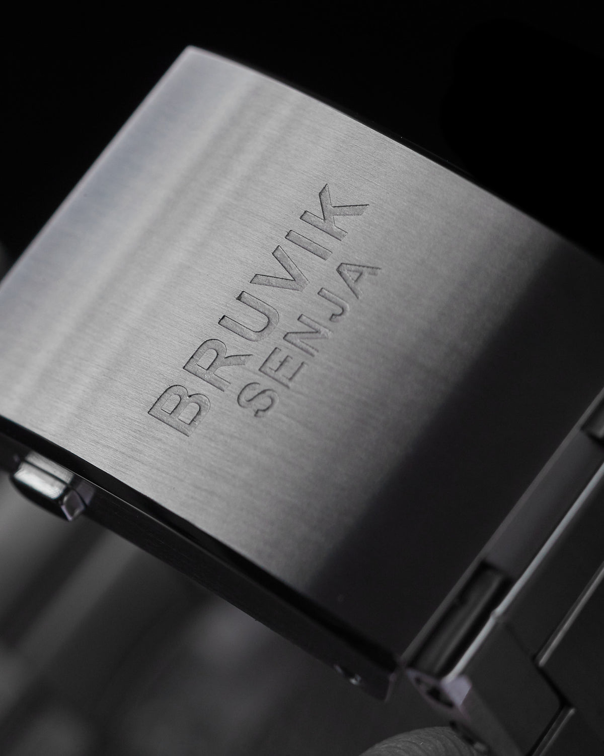Bruvik Senja Okshornan – Swiss Black Dial Watch Inspired by Arctic Peaks